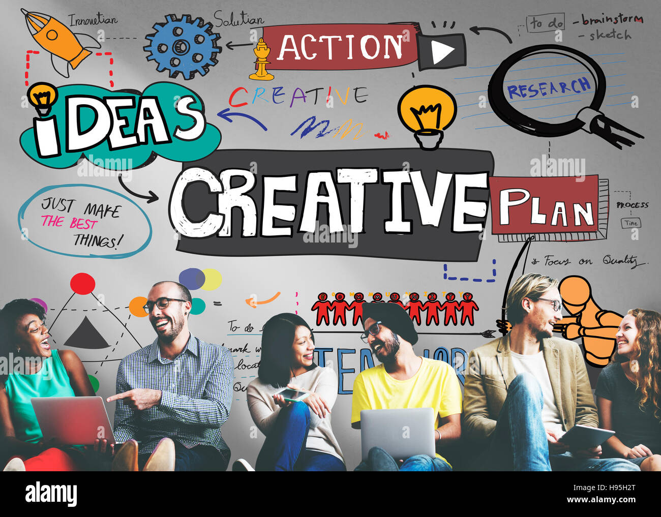 Creative Design Innovation Inspire Concept Stock Photo - Alamy