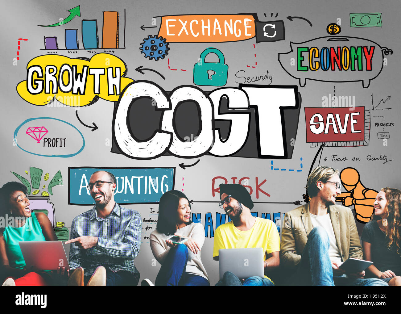 Costs Finance Banking Money Cash Flow Concept Stock Photo - Alamy