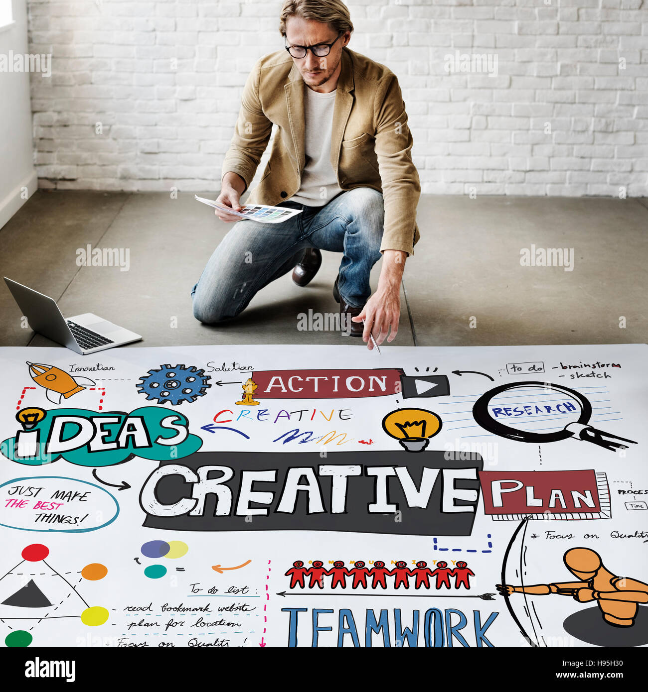 Creative Design Innovation Inspire Concept Stock Photo - Alamy