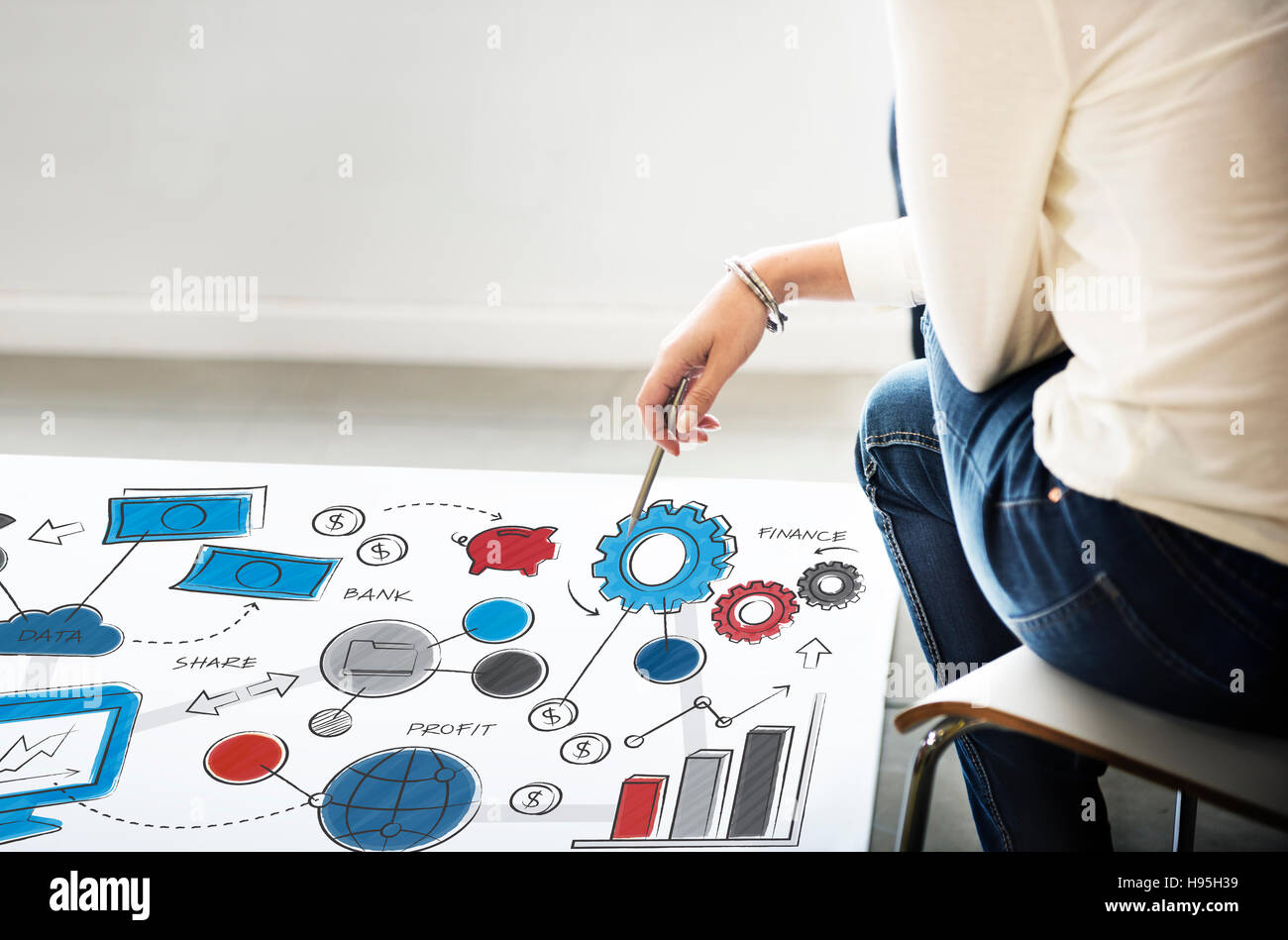 Connection Associated Bond Networking Link Concept Stock Photo - Alamy