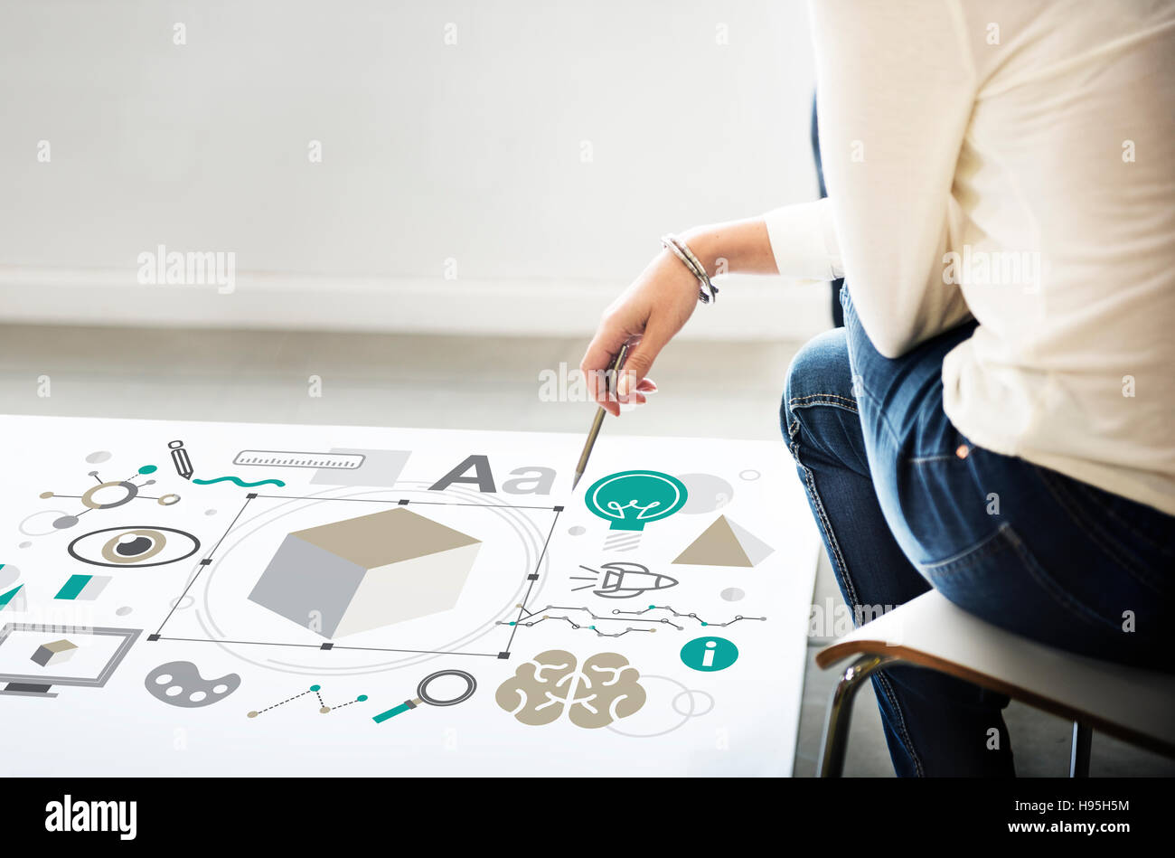 Creation Design Innovation Creativity Vision Concept Stock Photo - Alamy