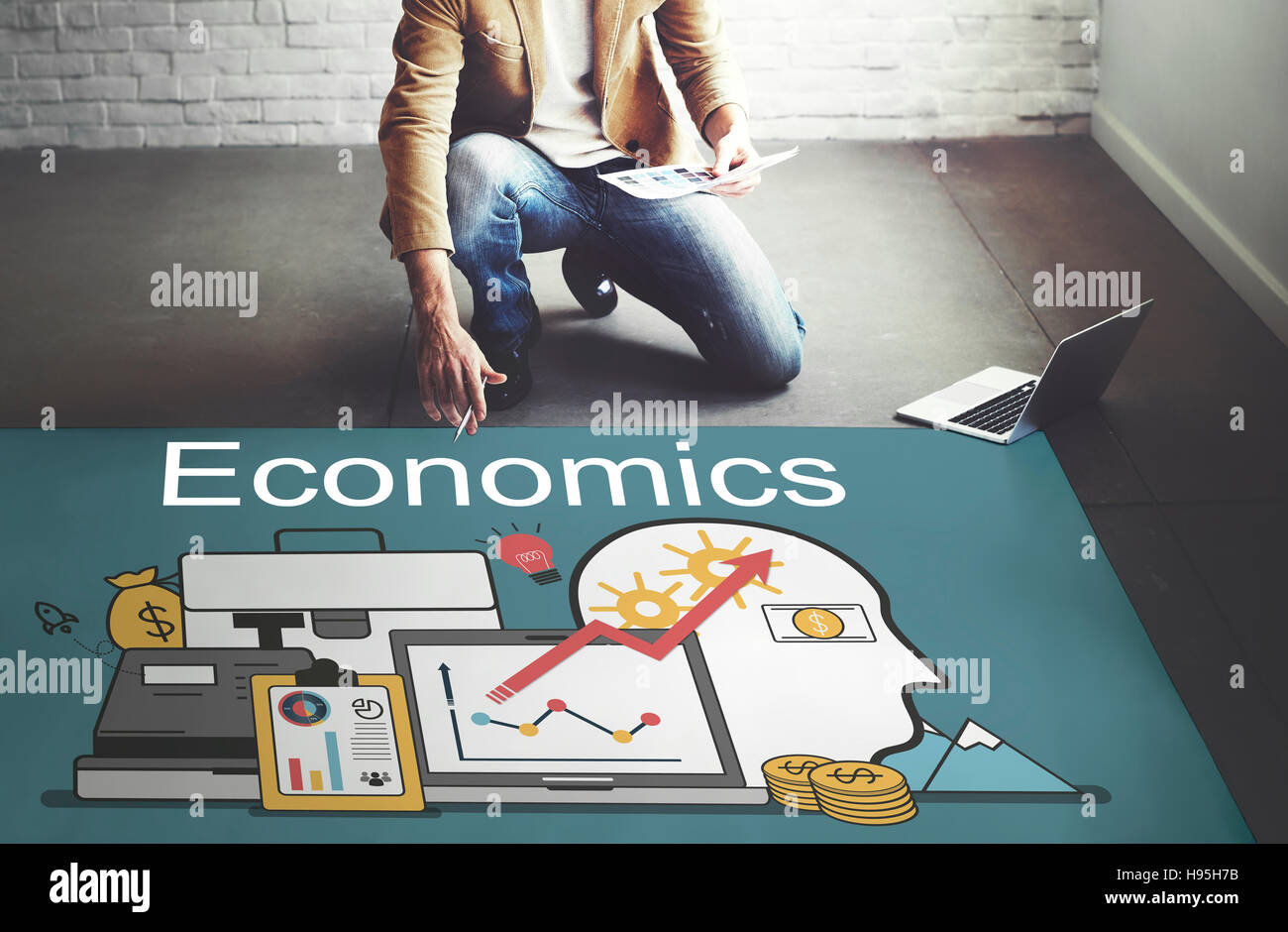 Economics Banking Finance Loan Money Concept Stock Photo - Alamy