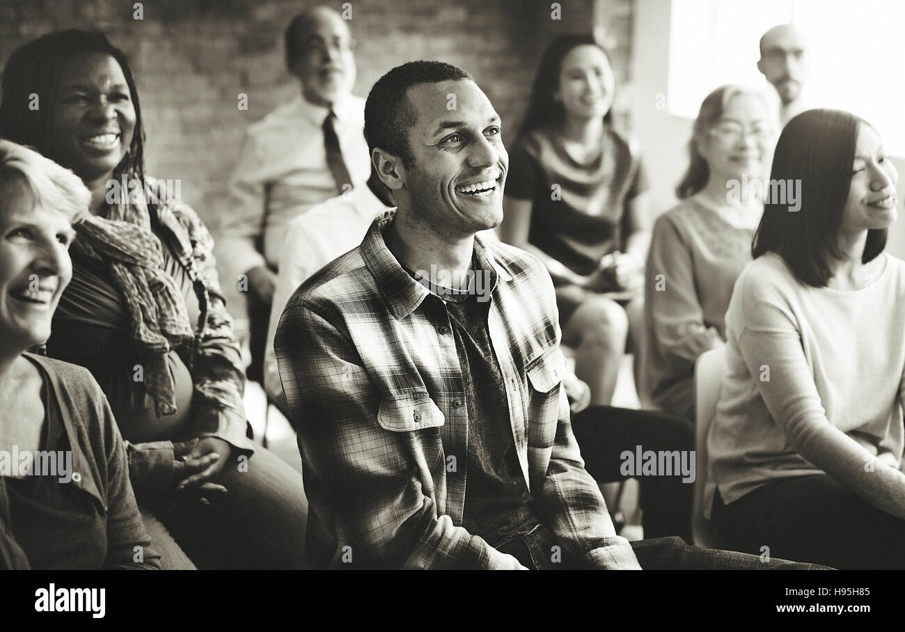Corporate Seminar Conference Team Collaboration Concept Stock Photo - Alamy