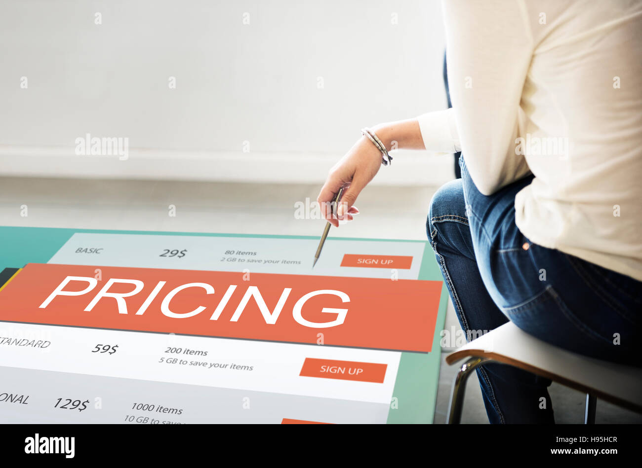Marketing Pricing Price Promotion Value Concept Stock Photo - Alamy