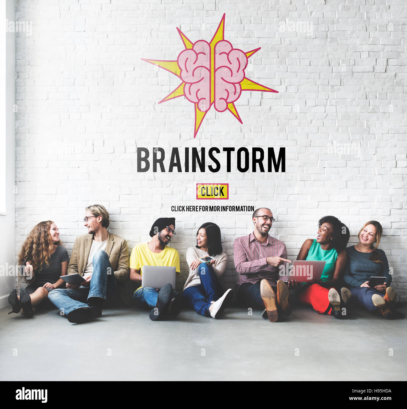 Brainstorm Ideas Plan Strategy Concept Stock Photo - Alamy