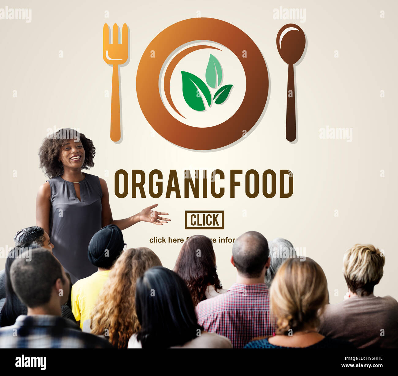 Organic Food Healthy Nourishment Concept Stock Photo - Alamy