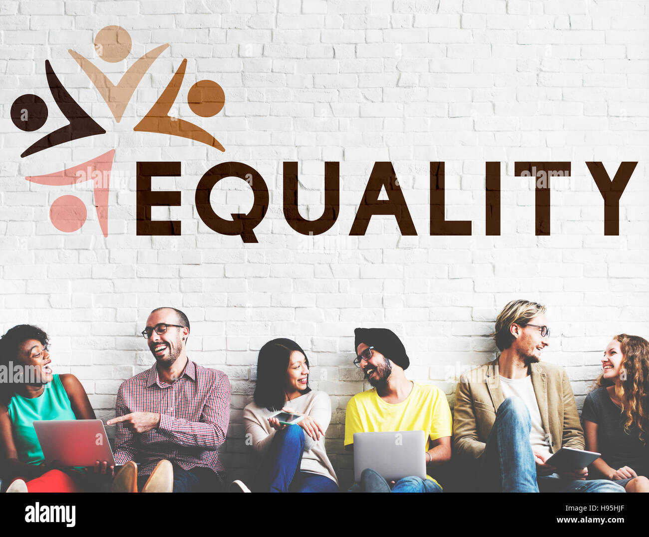 Equality Fairness Fundamental Rights Racist Discrimination Concept ...