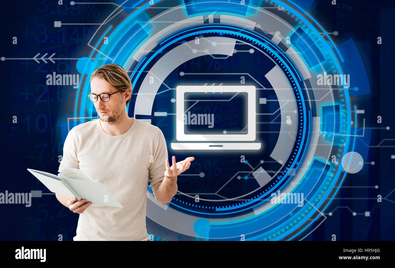 Computer Information Technology Connection Concept Stock Photo - Alamy