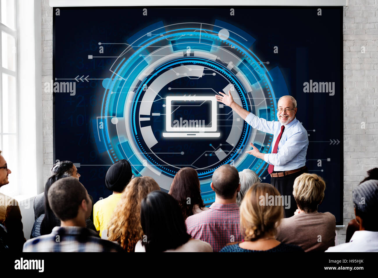 Computer Information Technology Connection Concept Stock Photo - Alamy