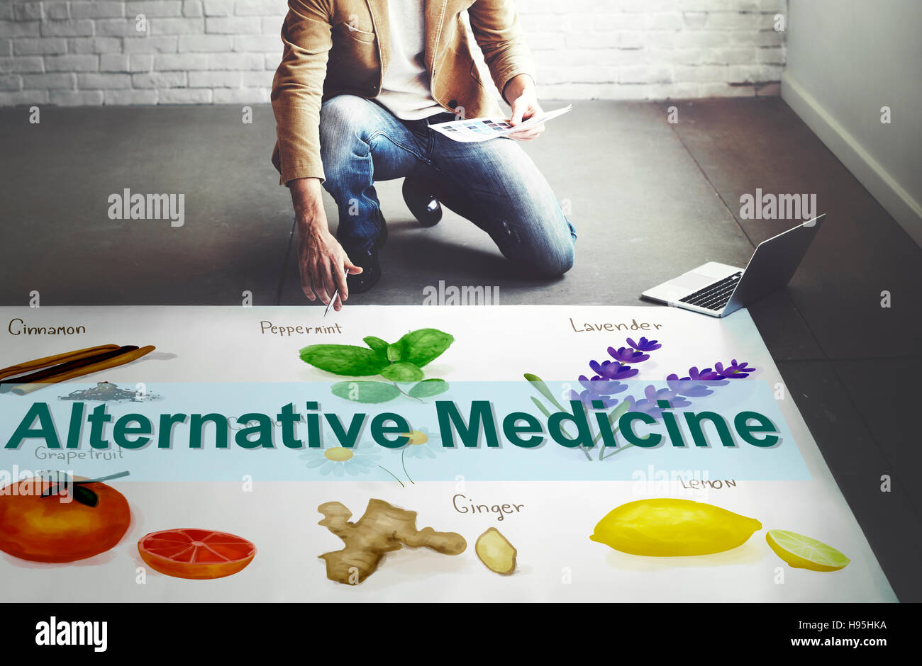 Complementary therapy hi-res stock photography and images - Alamy