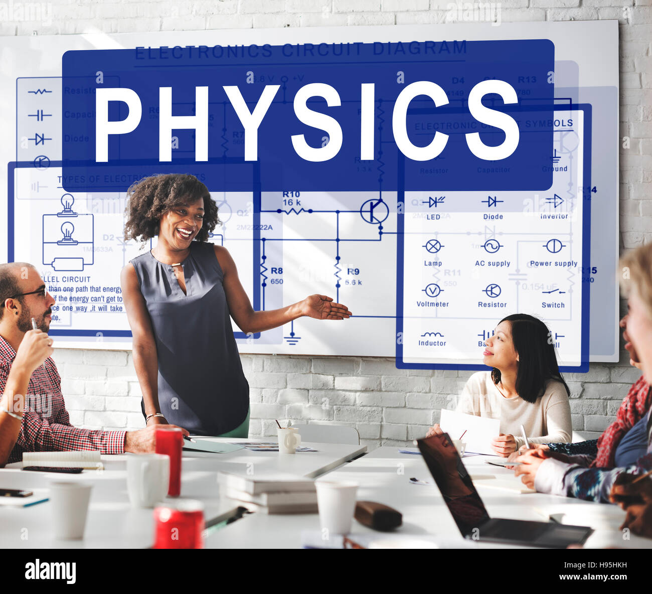 Physics Complex Experiment Formula Function Concept Stock Photo - Alamy