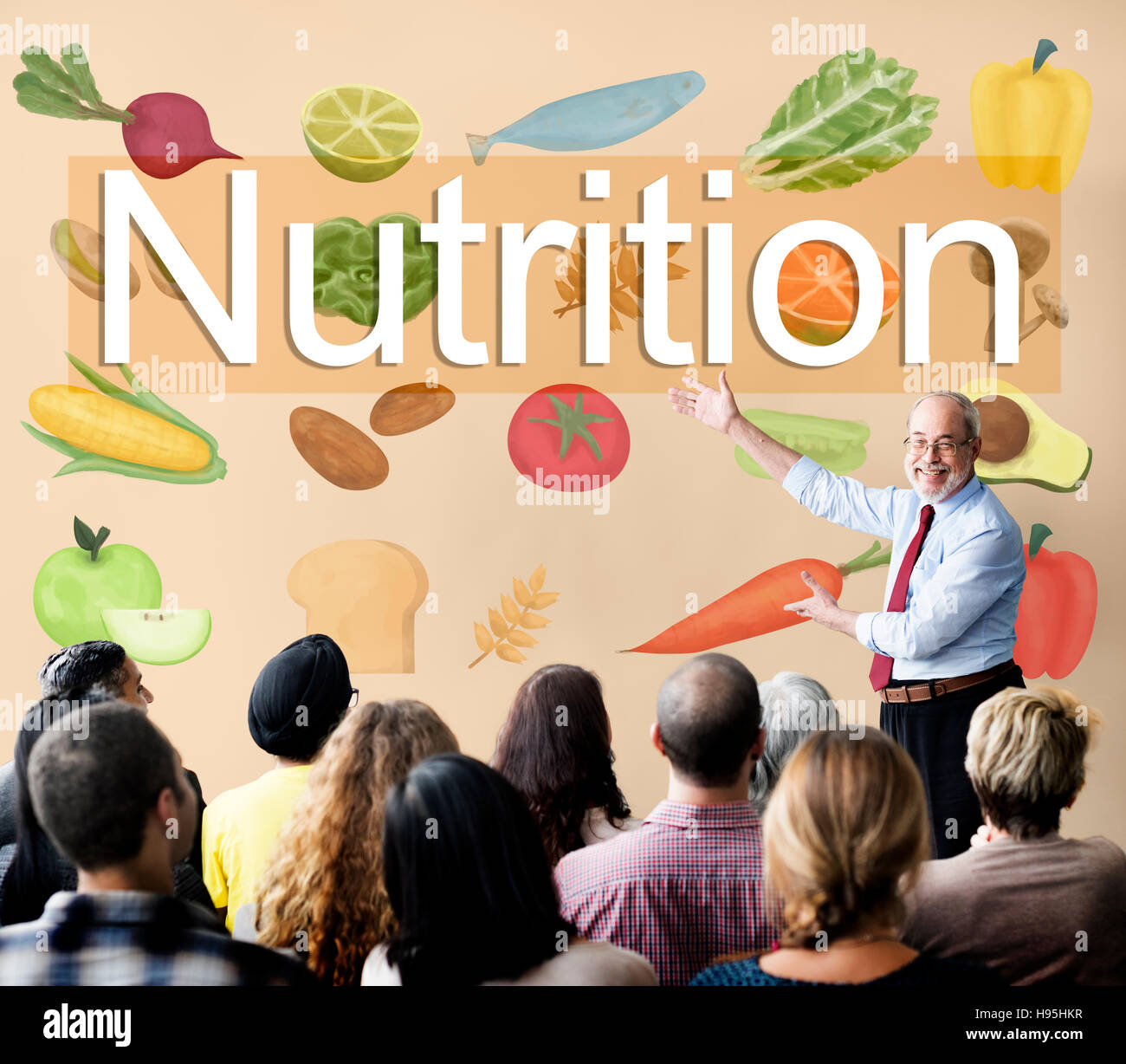 Nutrition Food Diet Healthy Life Concept Stock Photo - Alamy