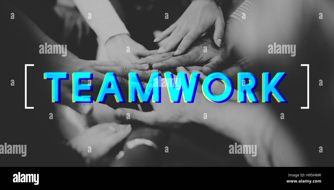 Teamwork Agreement Alliance Collaboration Unity Concept Stock Photo - Alamy