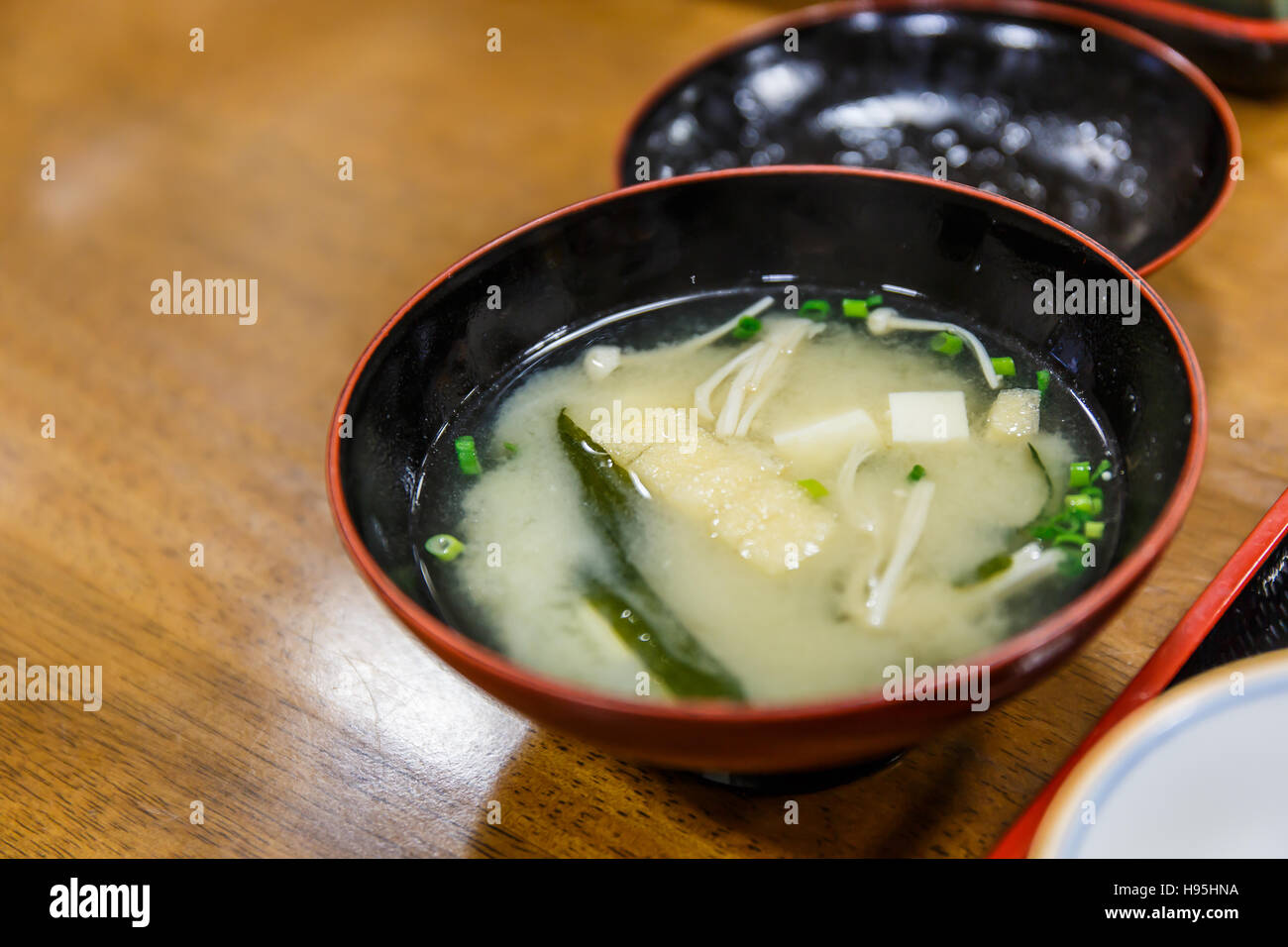 Japanese misoshiru miso soup hi-res stock photography and images - Alamy