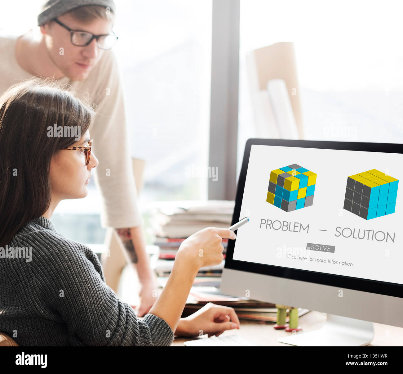 Problem Solution Strategy Trouble Difficulty Ideas Concept Stock Photo ...