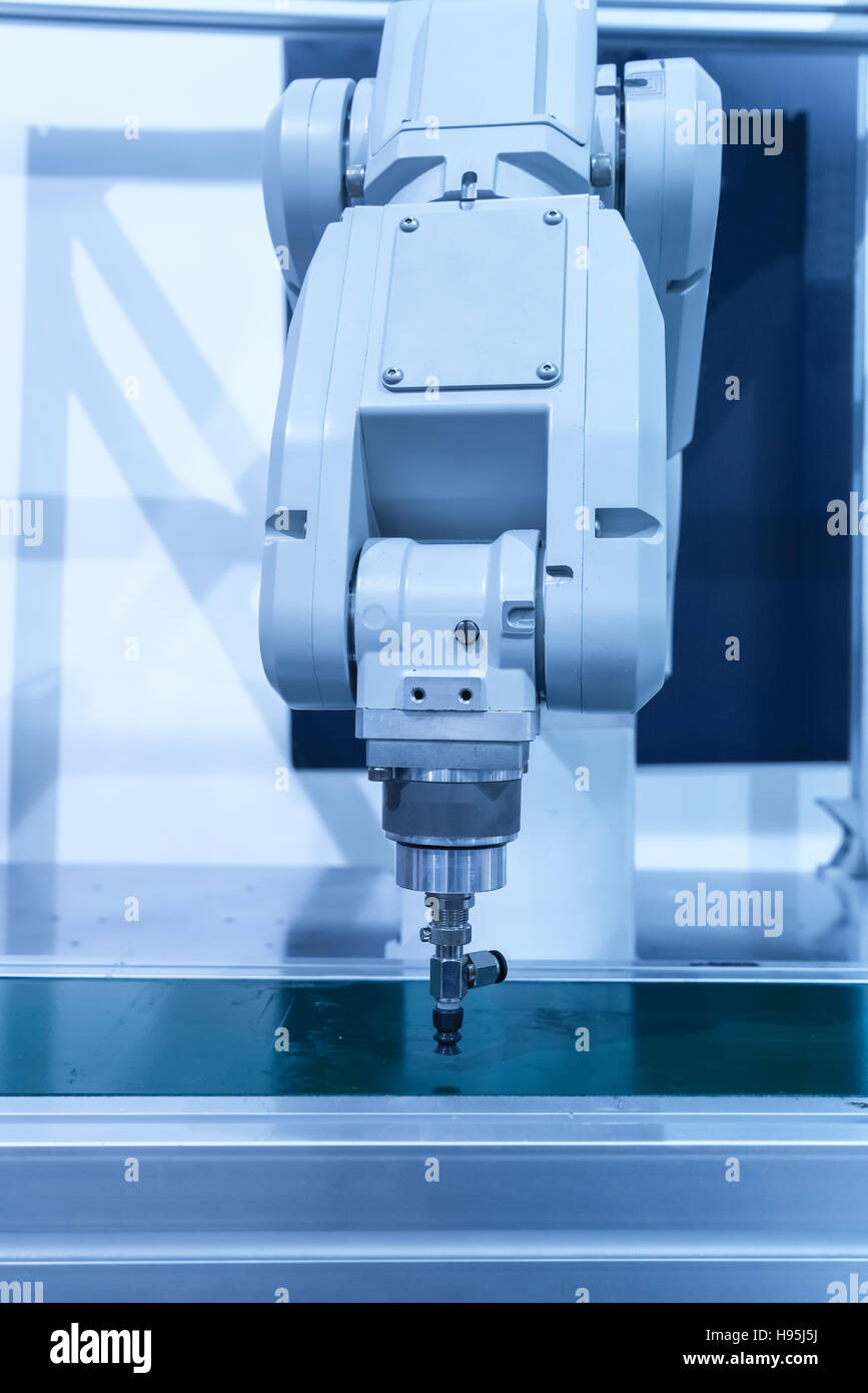 Controler of robotic hand Stock Photo - Alamy