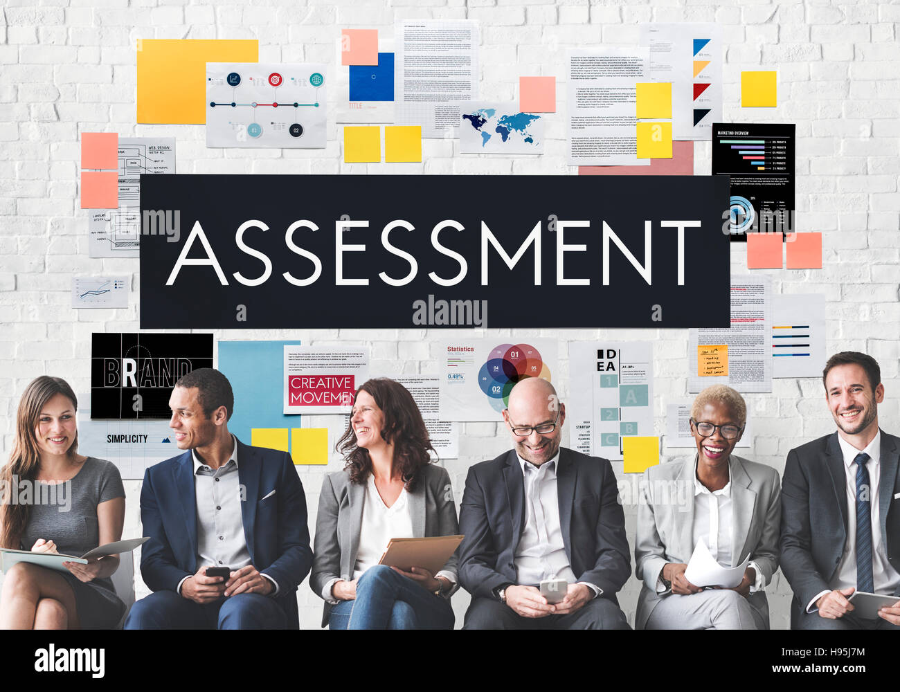 Document Marketing Strategy Business Concept Stock Photo - Alamy