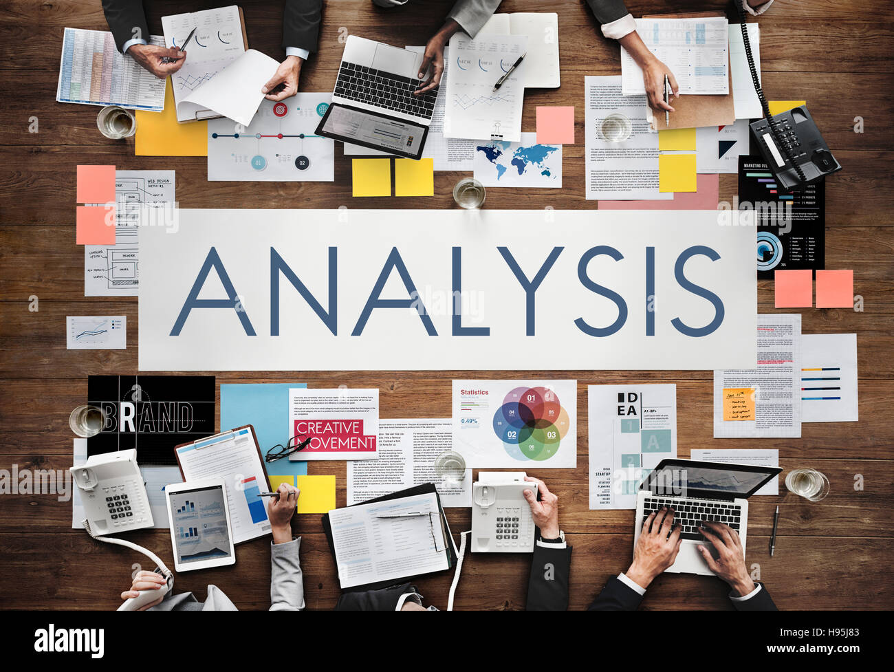 Document Marketing Strategy Business Concept Stock Photo - Alamy