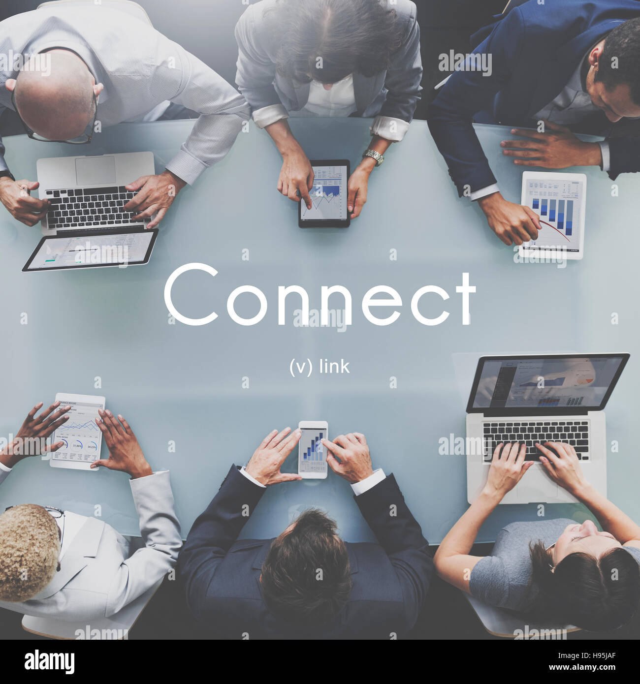 Connect Link Communication Contact Network Concept Stock Photo - Alamy