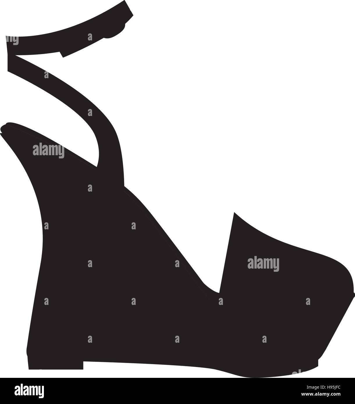 Classic wedge shape Stock Vector Images - Alamy