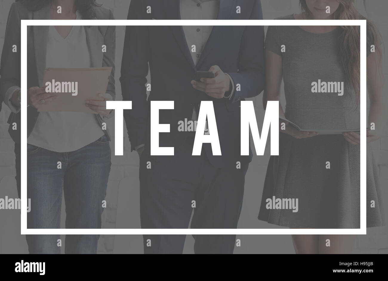 Team Teamwork Partnership Alliance Unity Concept Stock Photo - Alamy