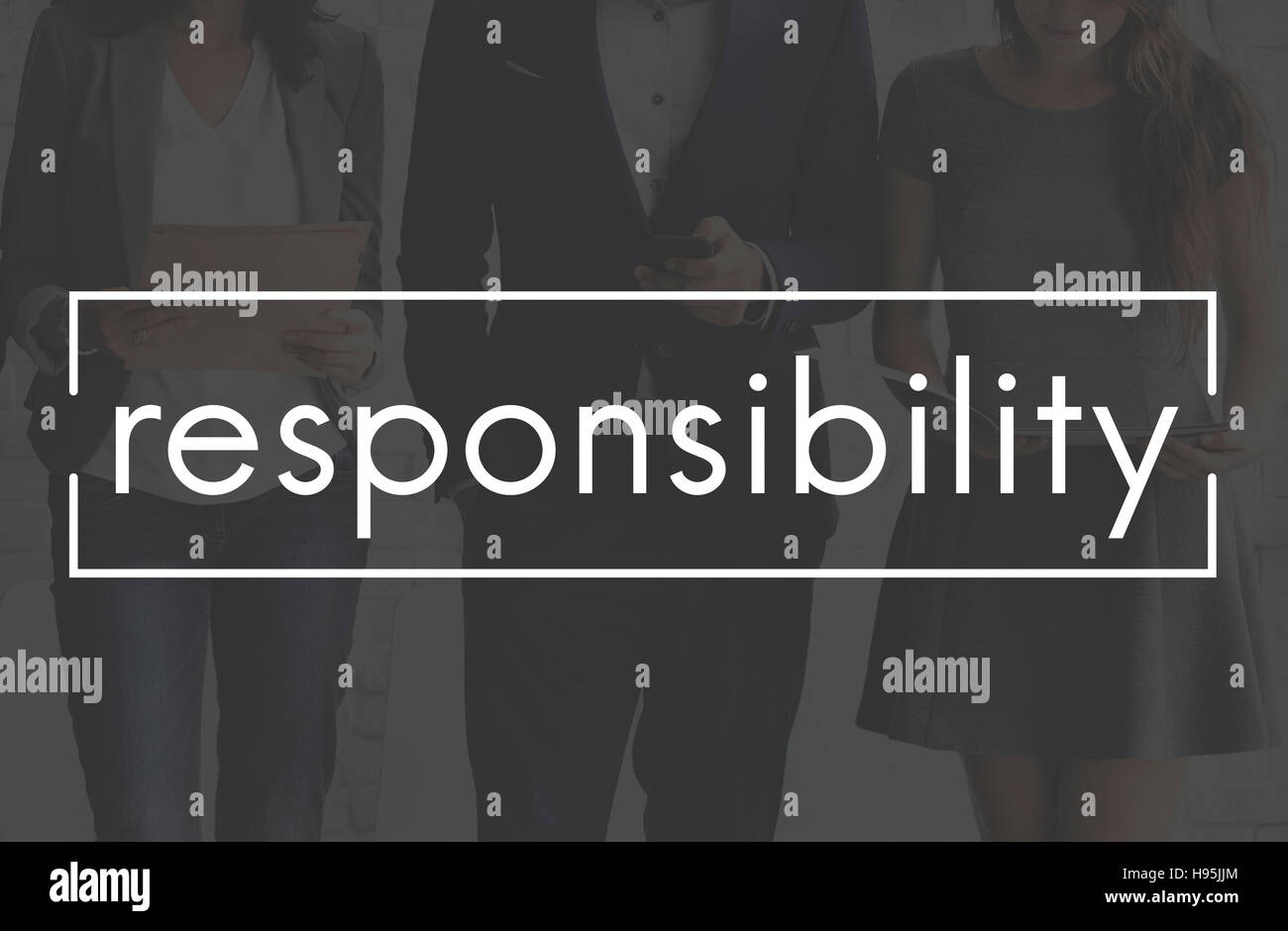 Responsibility Accountability Roles Task Concept Stock Photo - Alamy