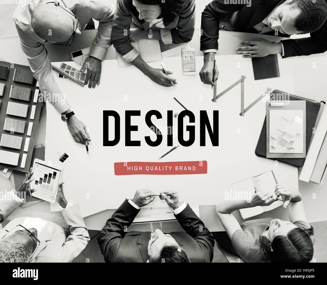 Ideas Design Creativity Thinking Project Concept Stock Photo - Alamy