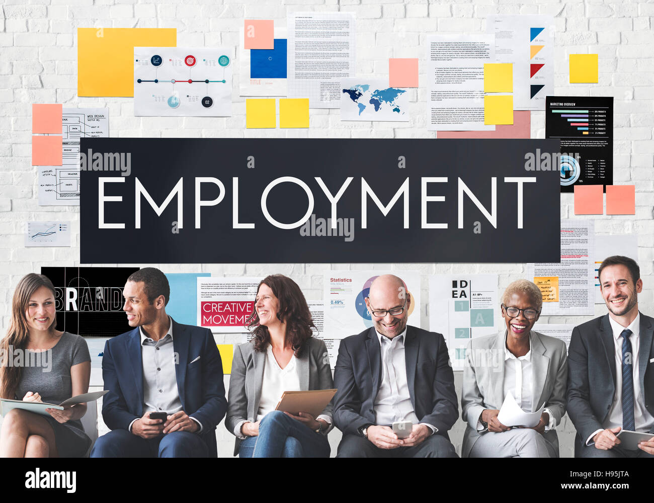 Employment Human Resources Hiring Concept Stock Photo - Alamy