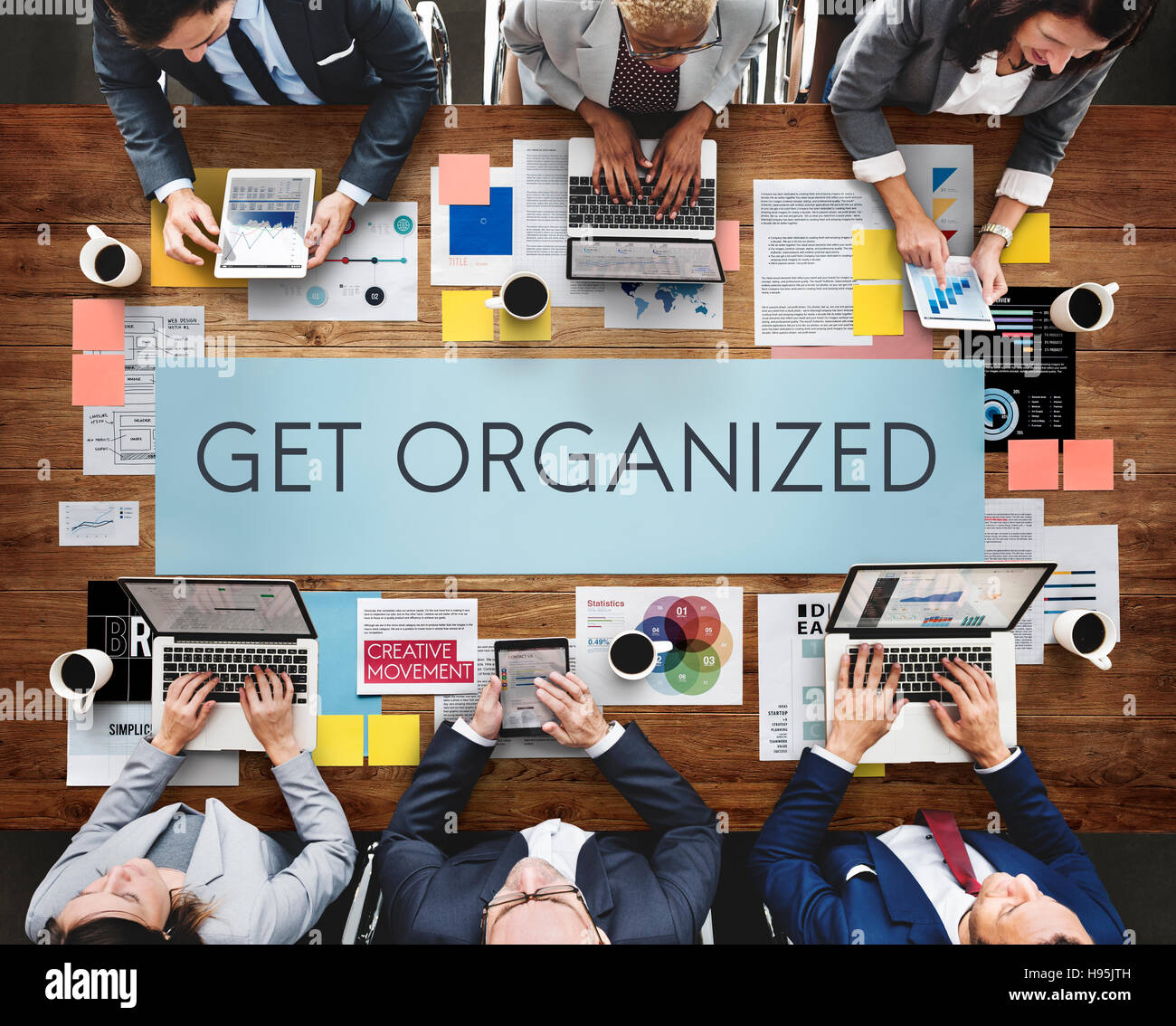 Get Organized Management Planning Concept Stock Photo - Alamy