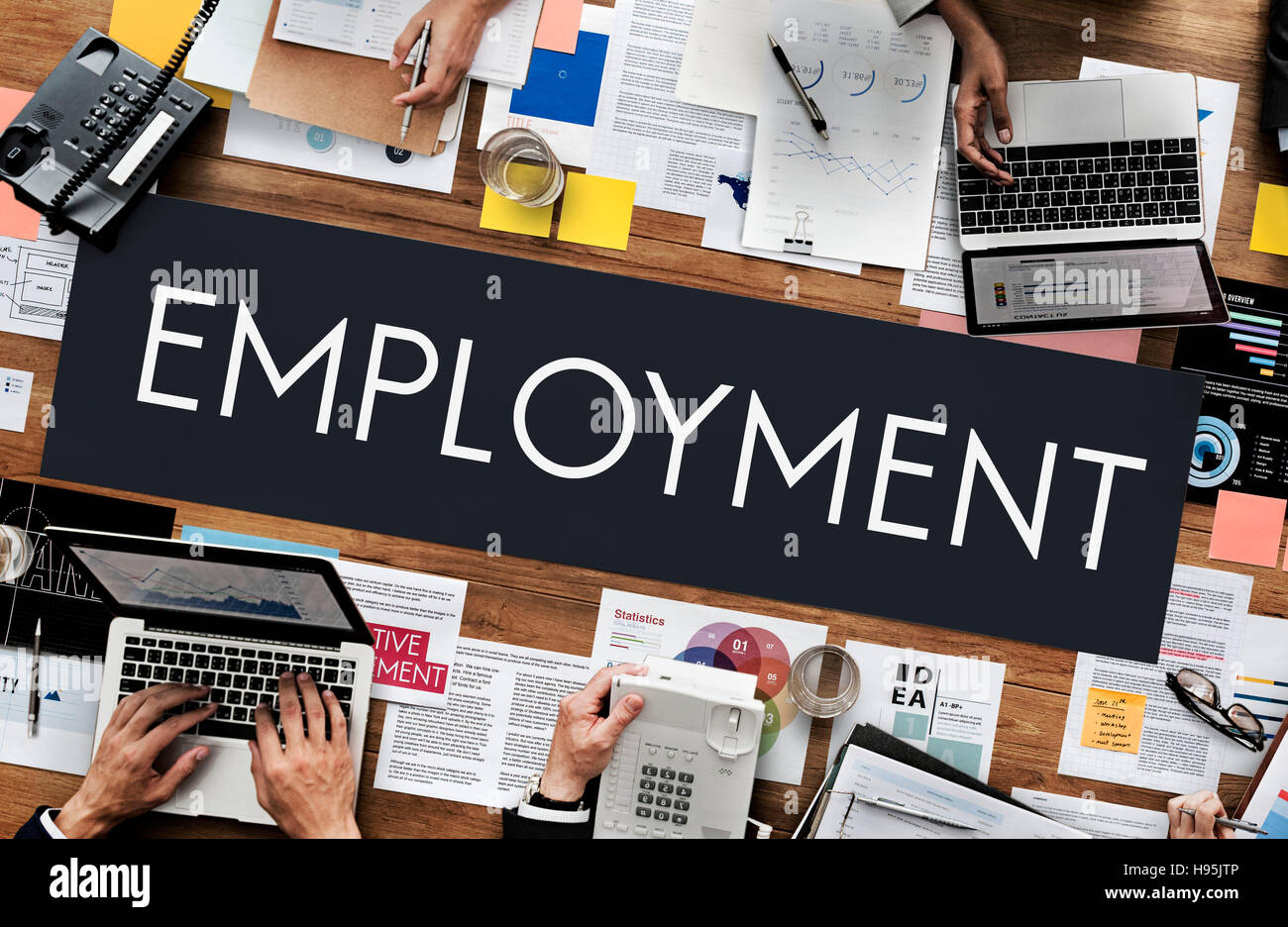 Employment Human Resources Hiring Concept Stock Photo - Alamy