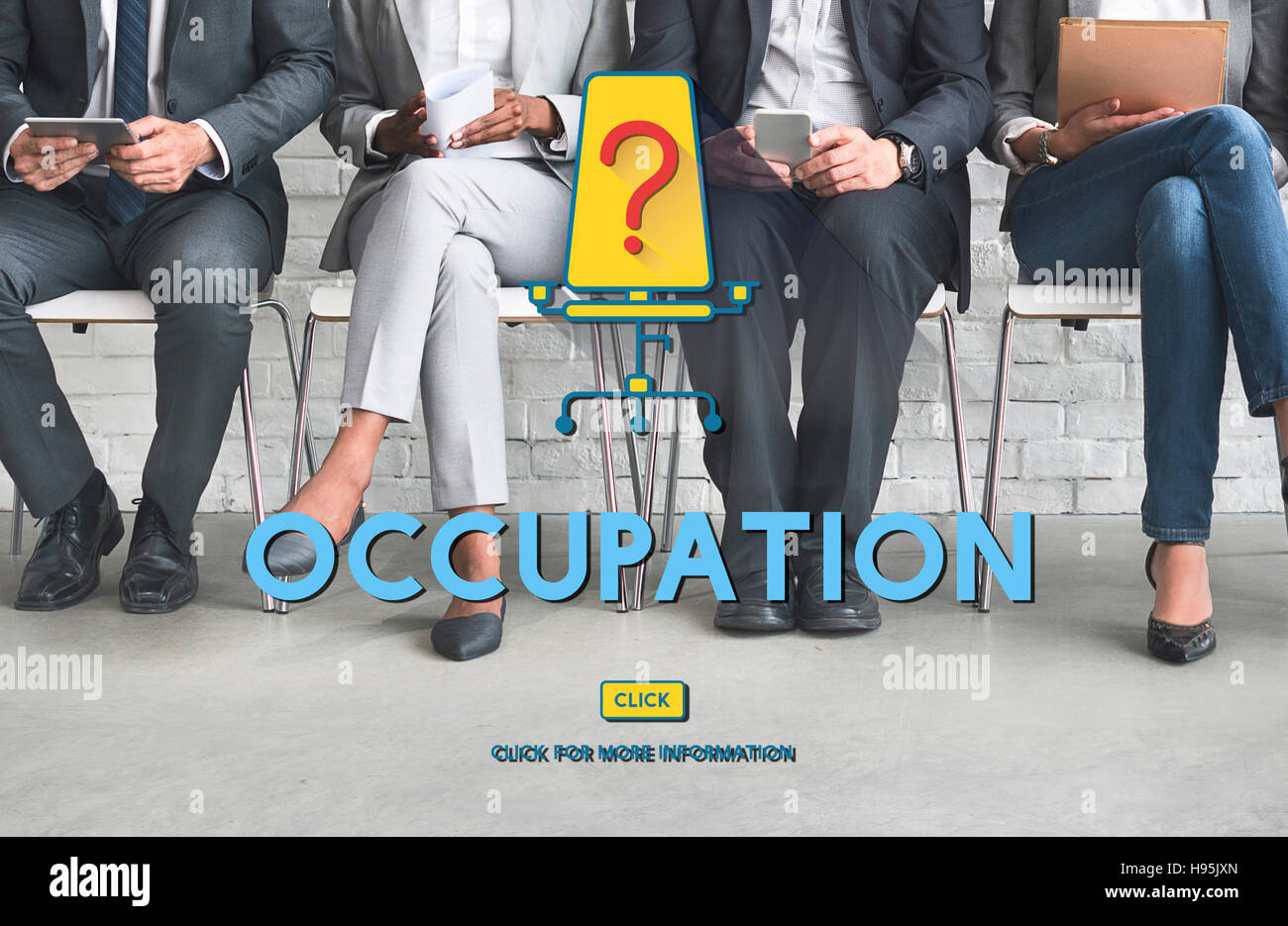 Occupation Career Job Search Position Concept Stock Photo - Alamy