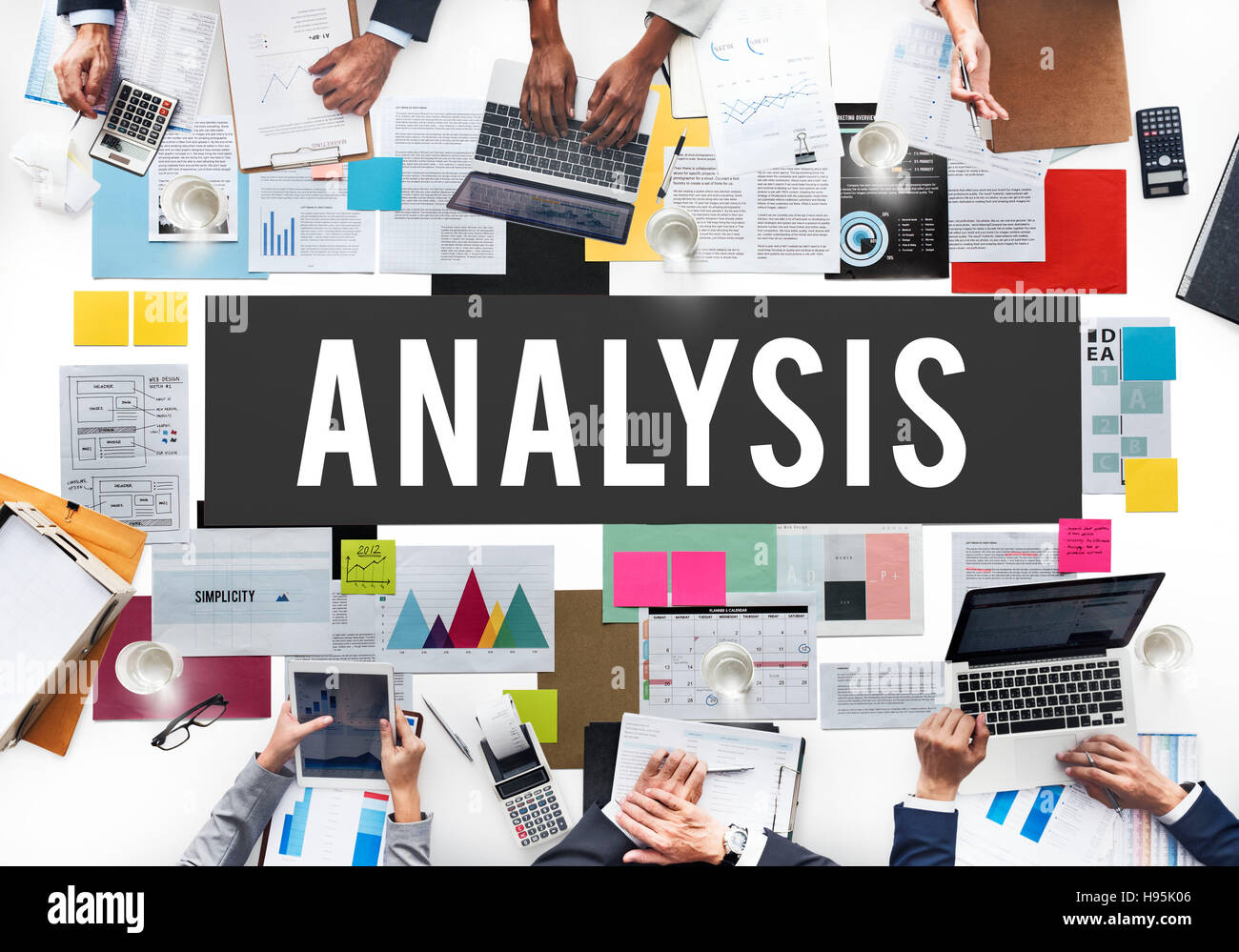 Analysis Analytics Analyze Data Information Concept Stock Photo - Alamy