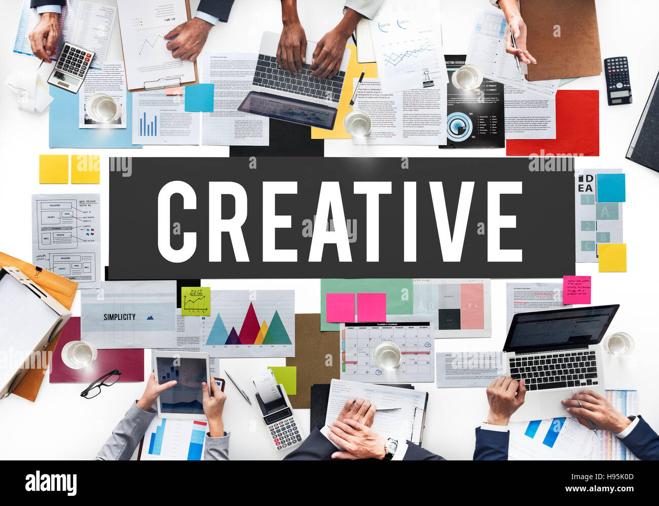 Creative Create Inspiration Invention Ideas Style Concept Stock Photo ...