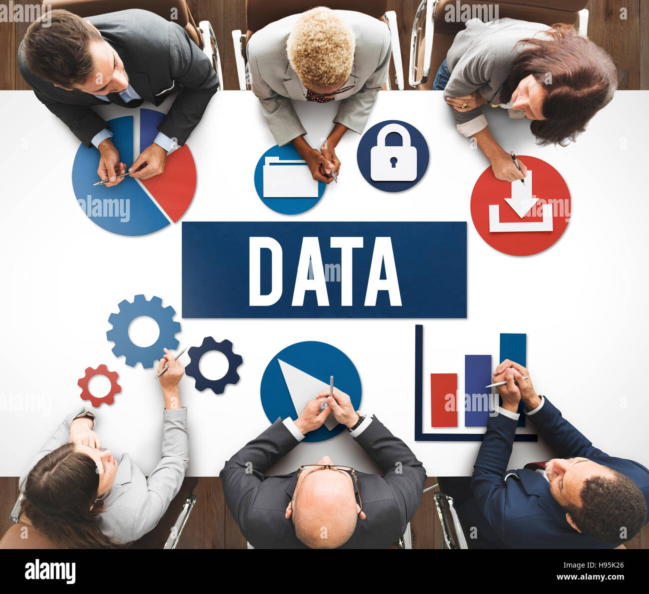 Data Analysis Information Technology Concept Stock Photo - Alamy
