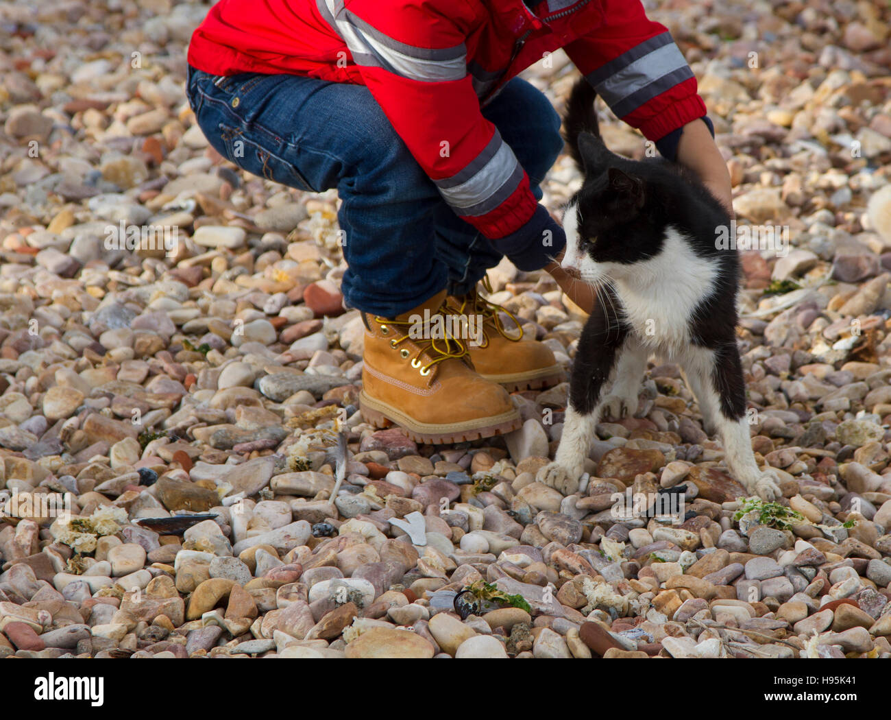 Child catching hi-res stock photography and images - Alamy
