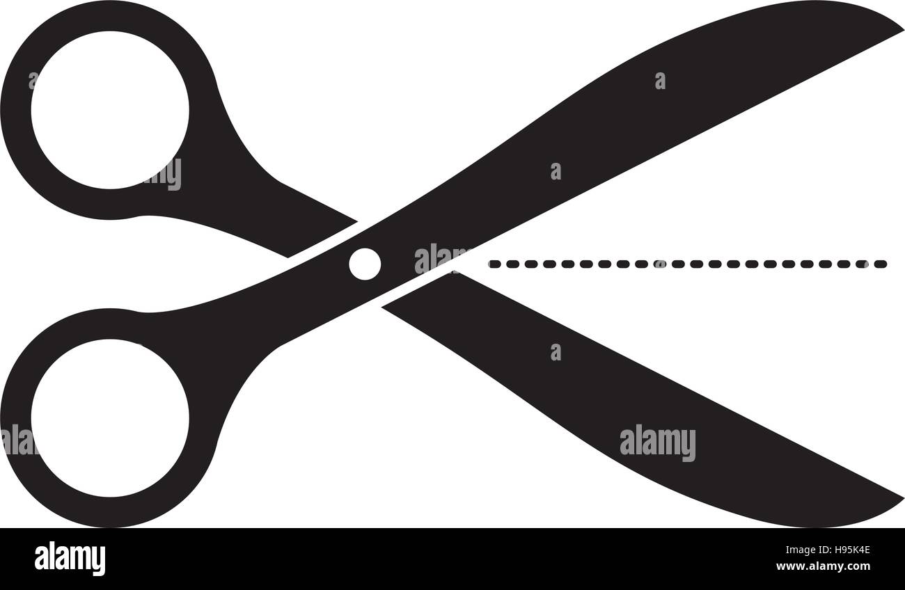 scissors cuttting icon image Stock Vector Image & Art - Alamy