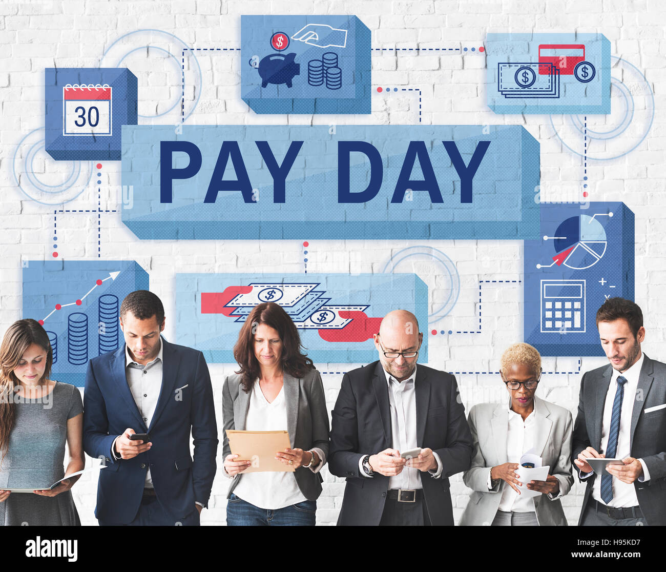 Worker wages pay hi-res stock photography and images - Alamy