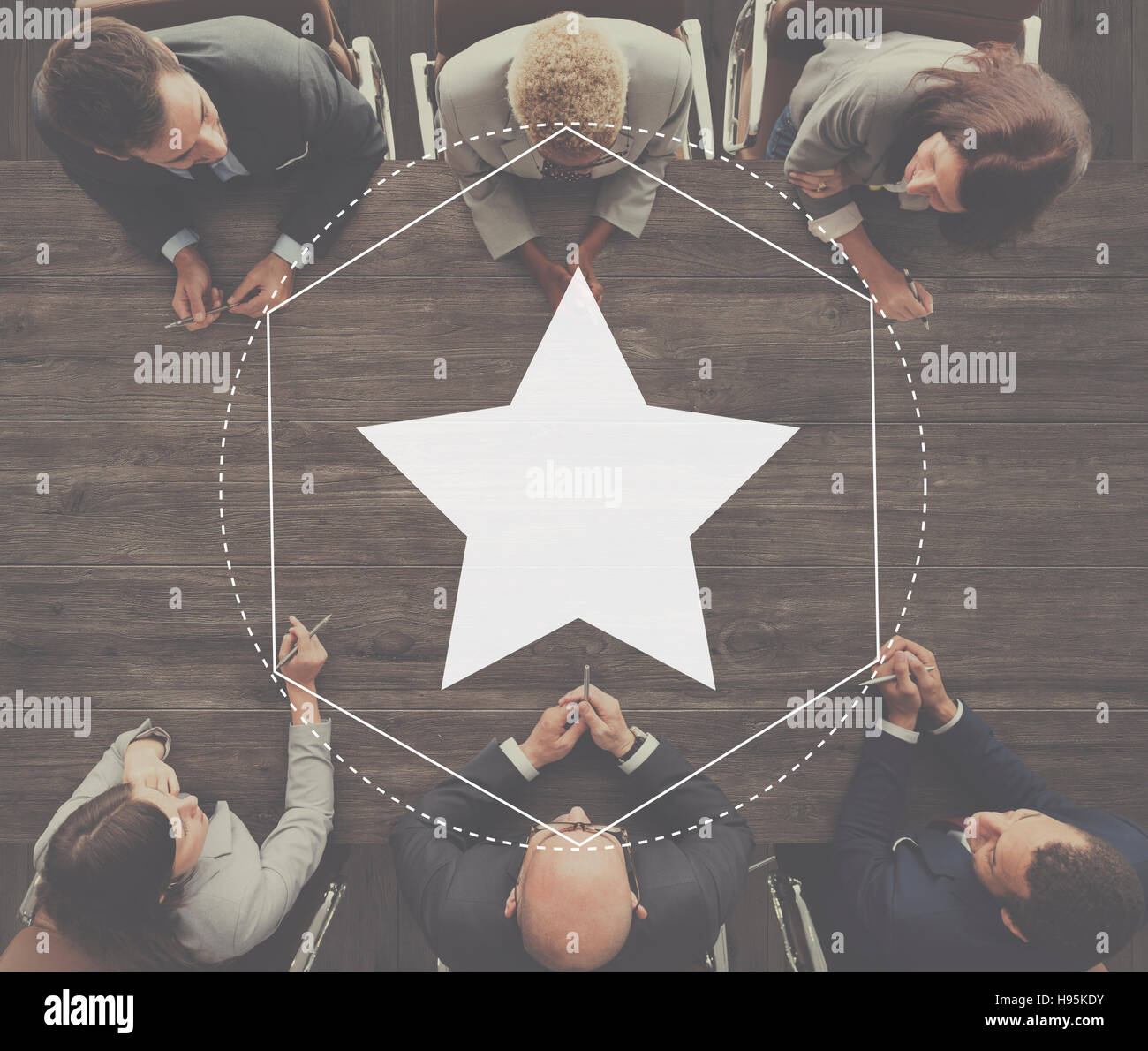 Favorite Star Rating Popular Graphic Concept Stock Photo - Alamy
