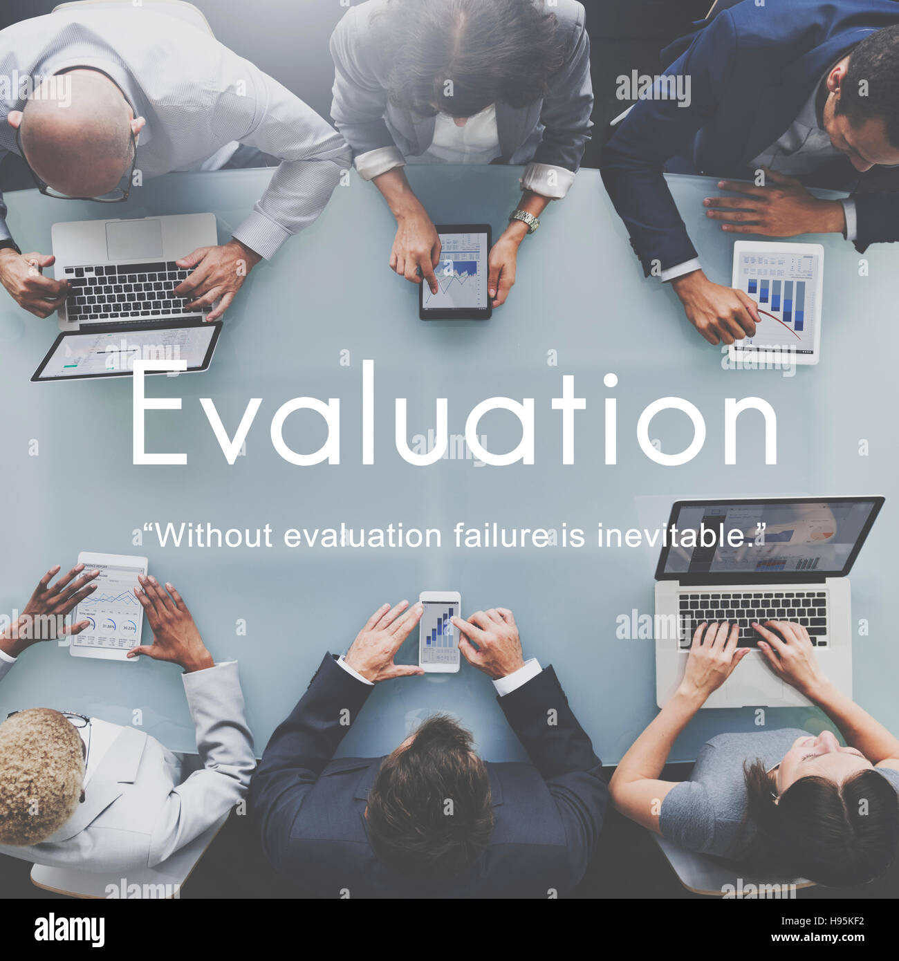Evaluation Assessment Performance Business Development Concept Stock ...