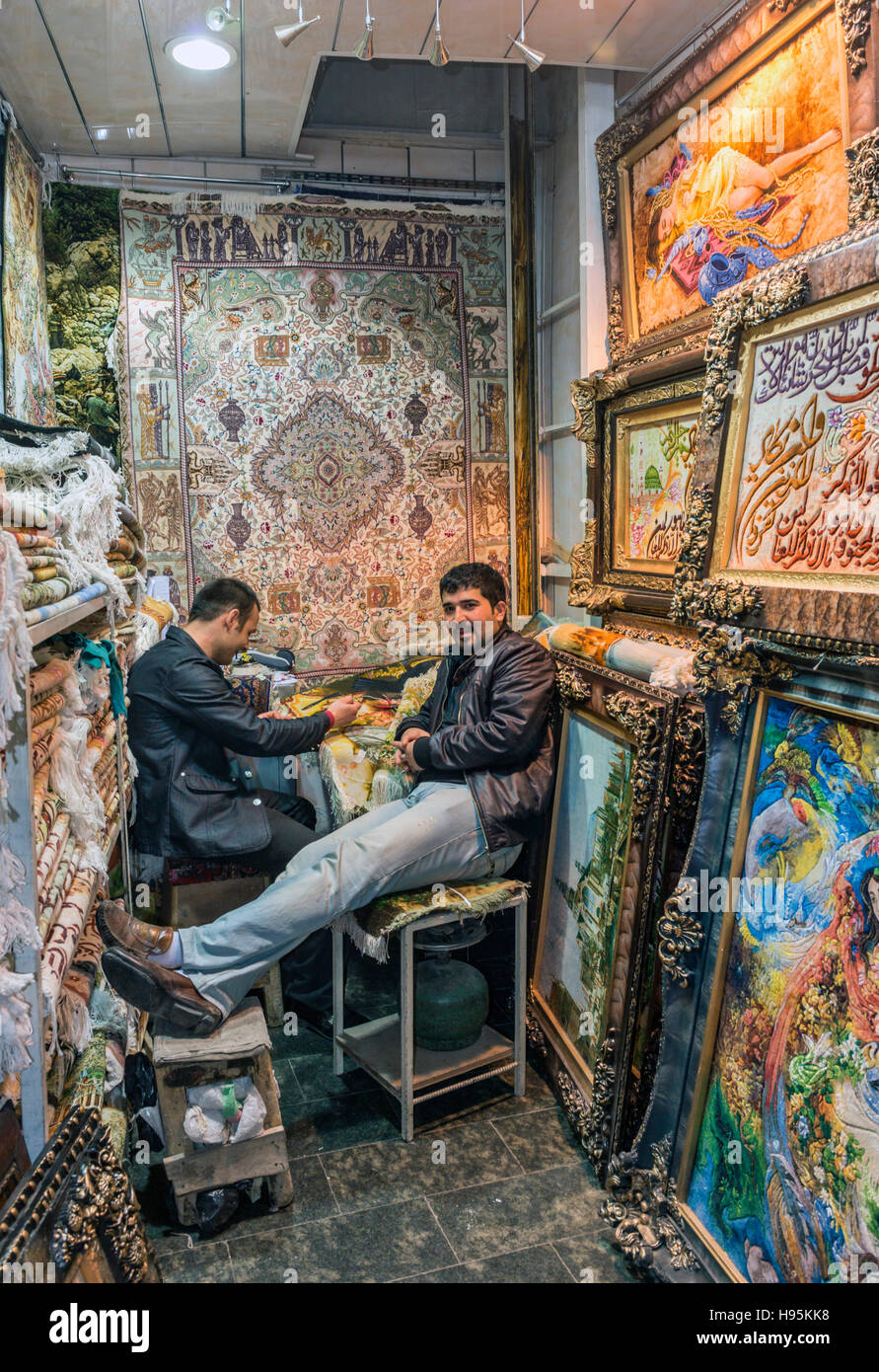 The Grand Bazaar of Tabriz, Iran Stock Photo - Alamy