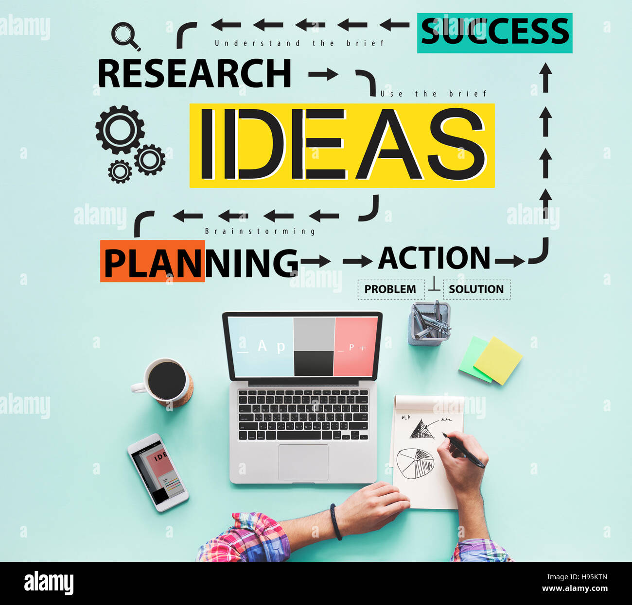 Business process flow chart hi-res stock photography and images - Alamy