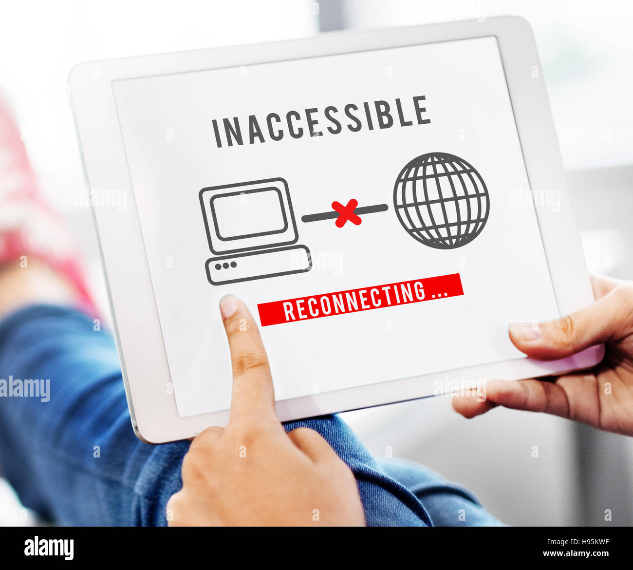 Inaccessible Denied Firewall Rejection Security Concept Stock Photo - Alamy