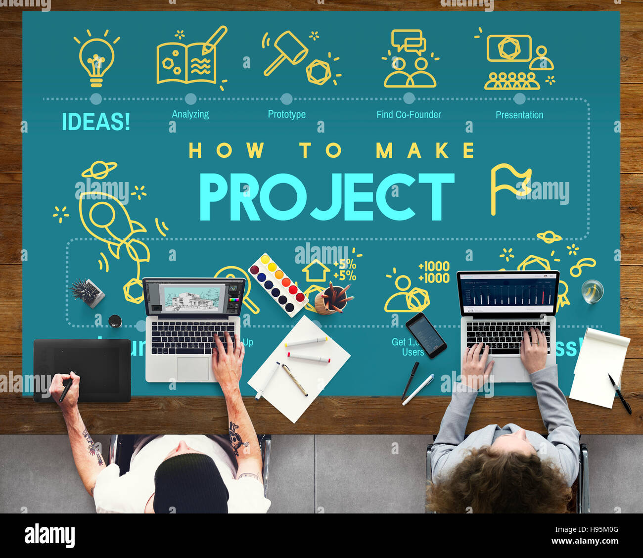 Project Enterprise Forecast Operation Strategy Concept Stock Photo - Alamy