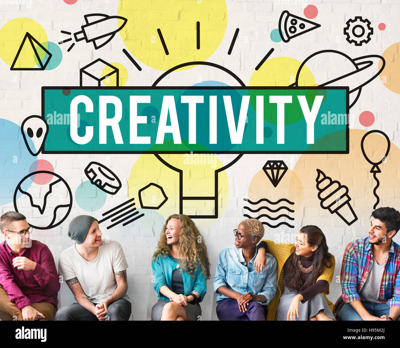 Creative Creativity Inspire Ideas Innovation Concept Stock Photo - Alamy