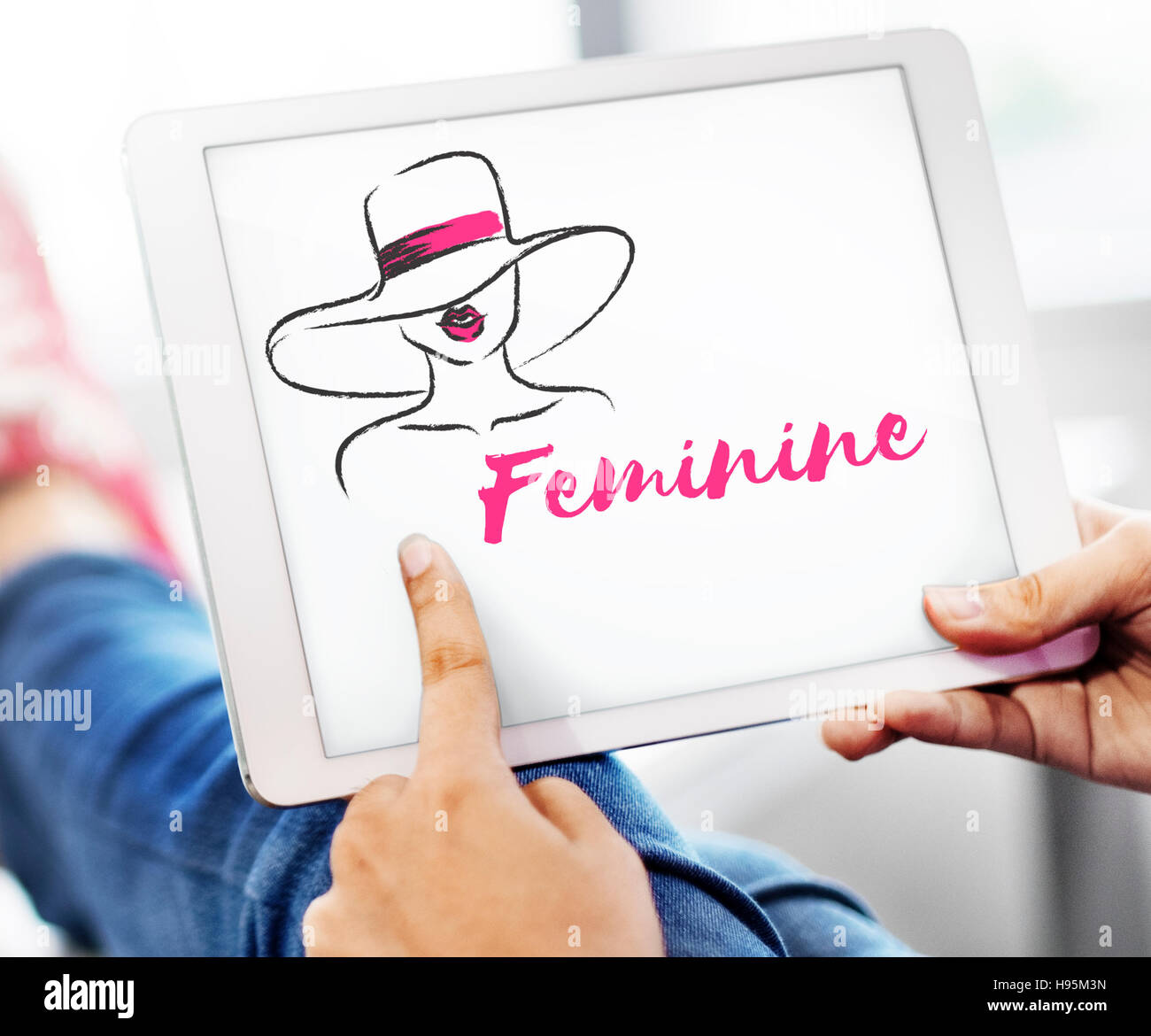 Appeal Attraction Beauty Fashion Vogue Graphic Concept Stock Photo - Alamy