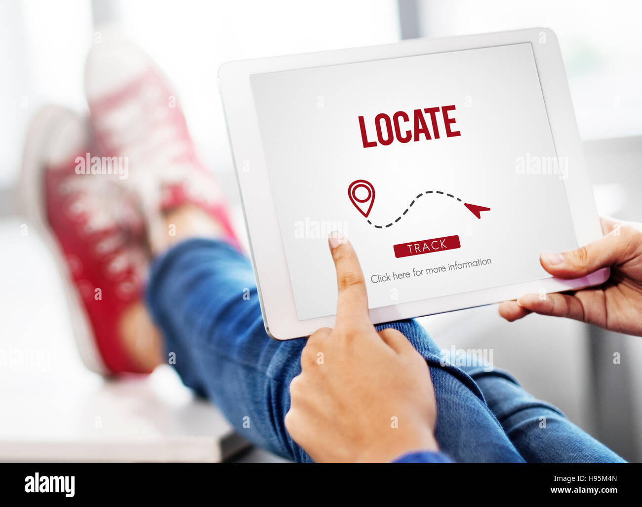 Locate Location Direction Destination Position Concept Stock Photo - Alamy