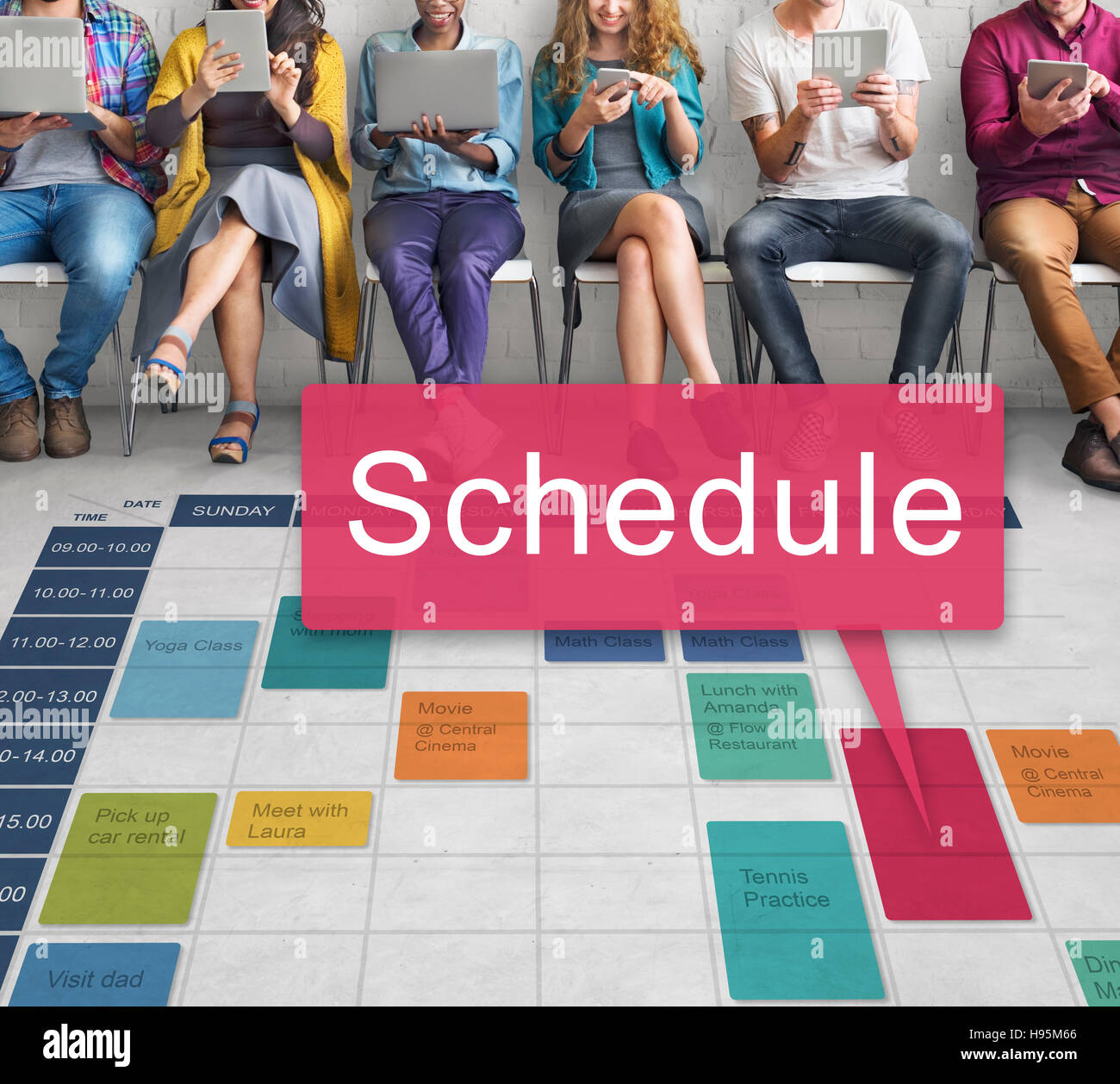 Schedule Organization Planning List To Do Concept Stock Photo - Alamy