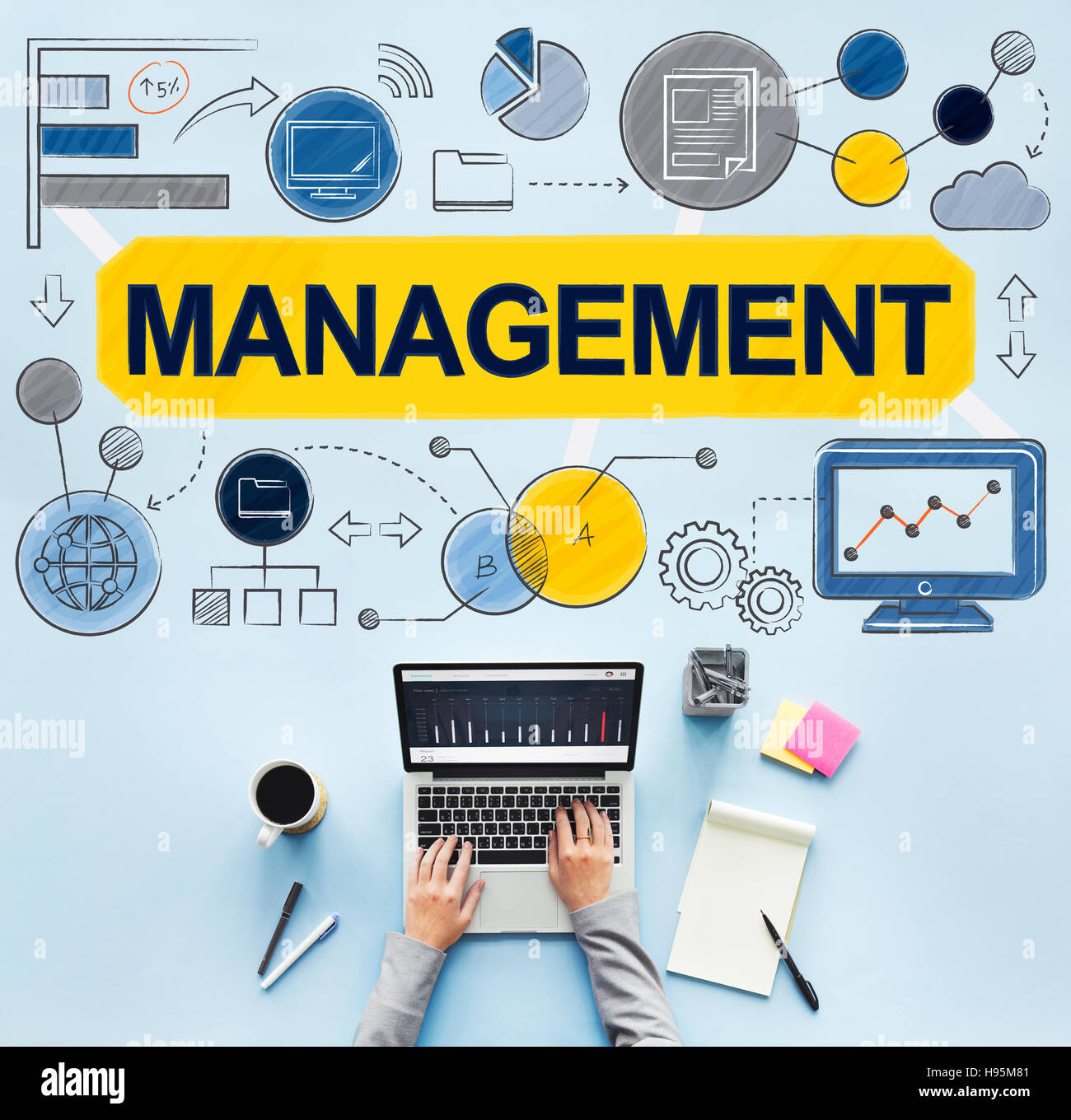Management Manager Managing Organization Concept Stock Photo - Alamy
