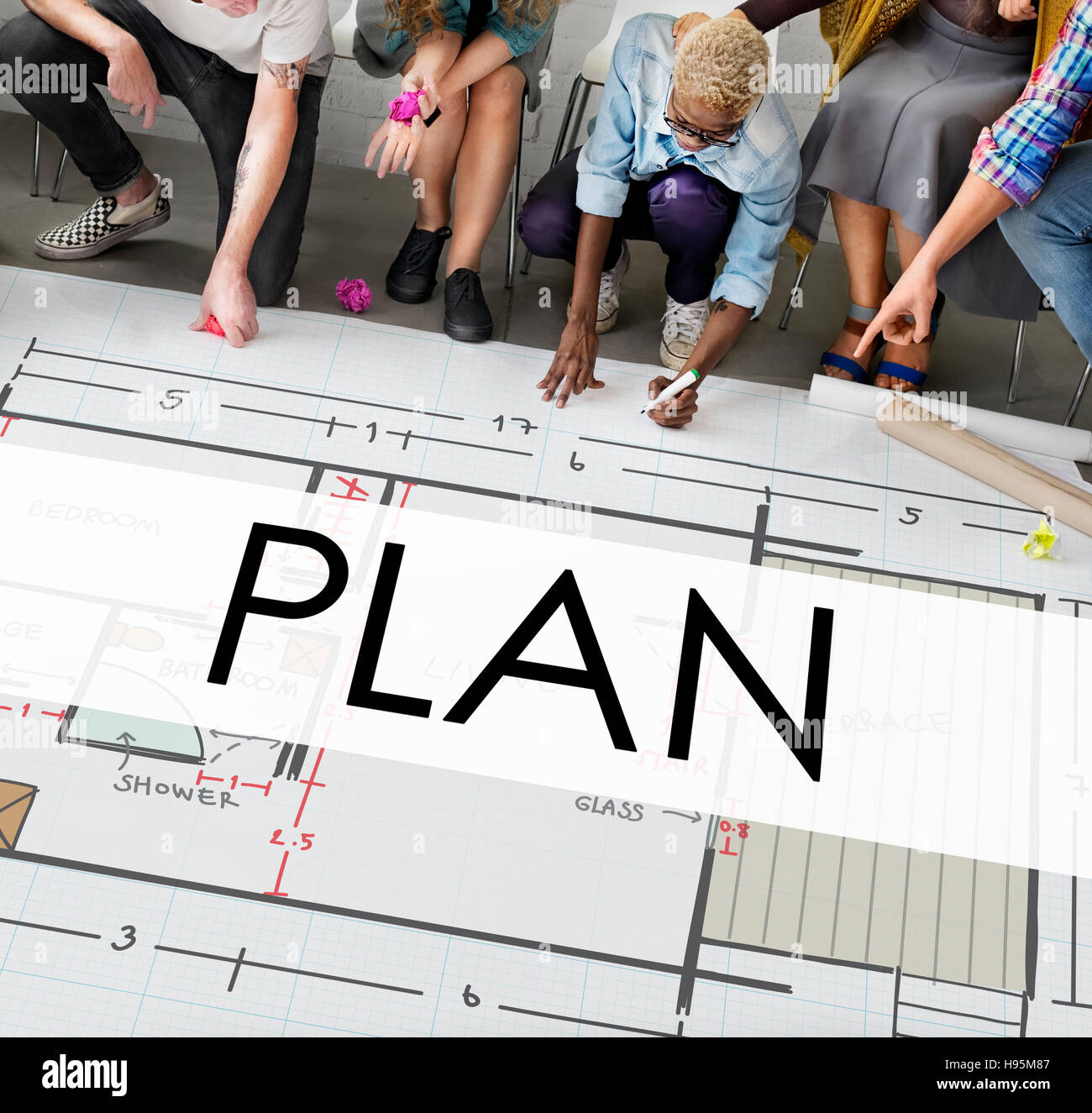Plan Planning Solution Strategy Tactics Vision Concept Stock Photo - Alamy