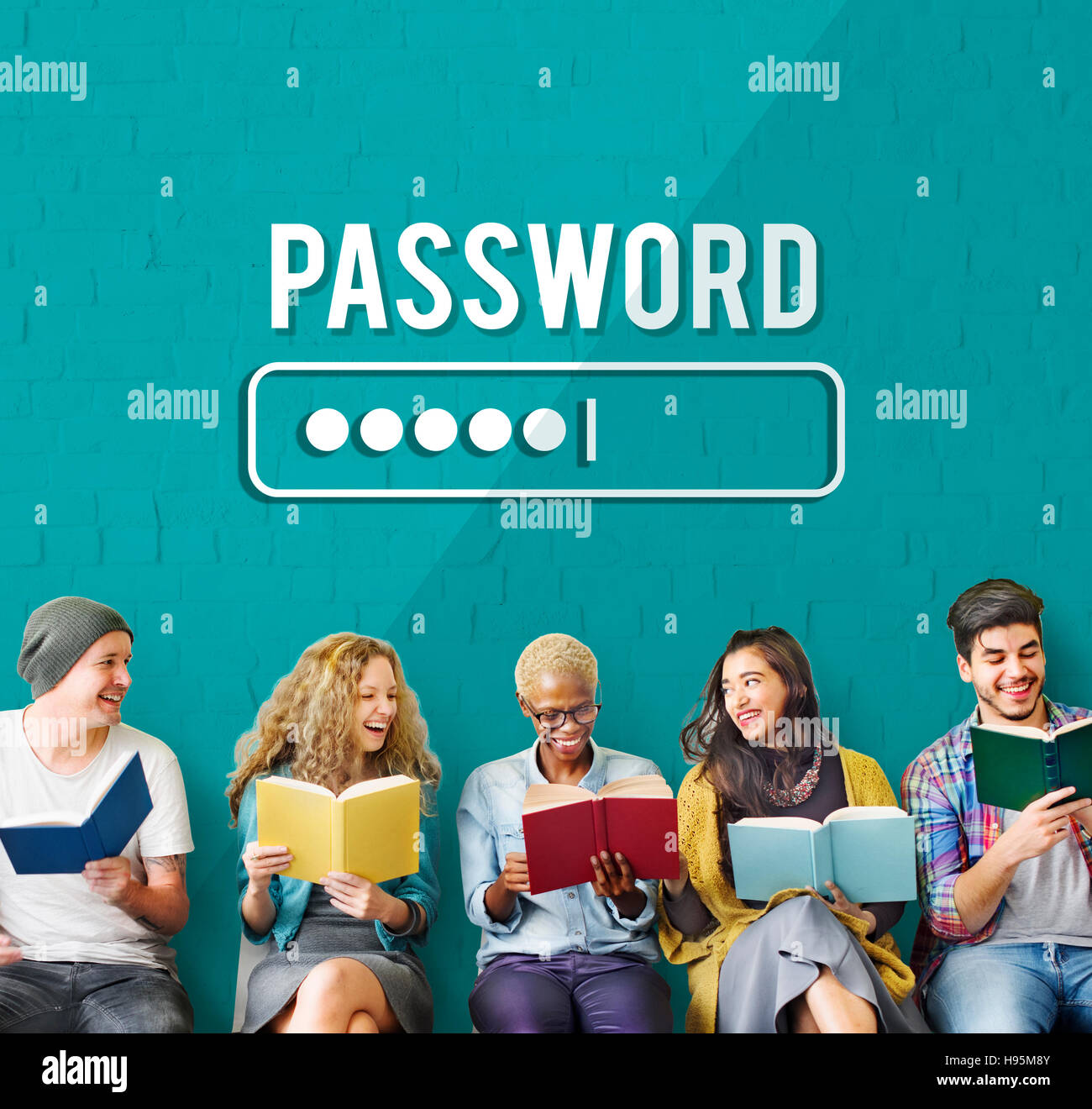 Password Access Firewall Internet Log-in Private Concept Stock Photo ...